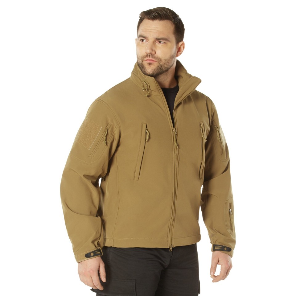 Special OPS Tactical Soft Shell Jacket w Waterproof Shell | eBay
