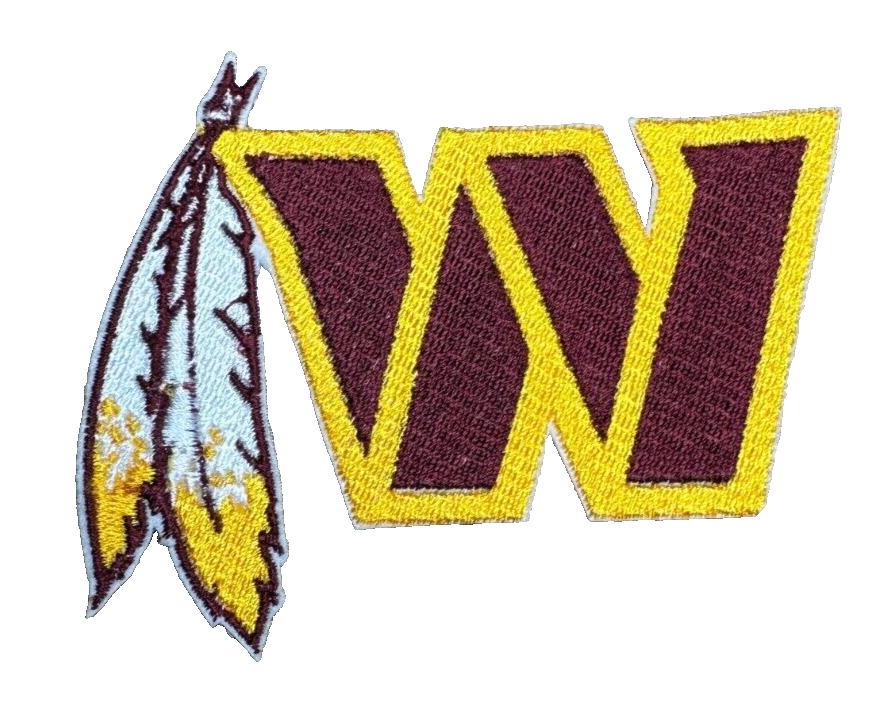 Washington Commanders Logo Sewn/Iron on Patches 4" | eBay