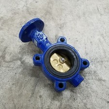 Keystone 6" Fig 990 Butterfly Valve 316 SS Stem & Disc 805 Trim EPDM ...