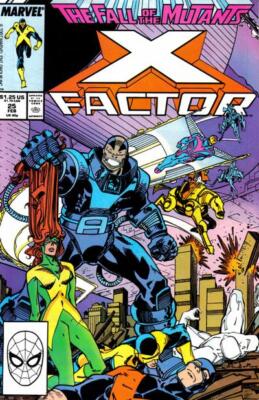 X-FACTOR #25 F/VF, Walt Simonson art, Direct, Marvel Comics 1988 Stock ...