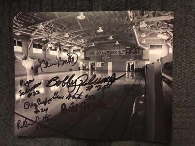 1954 Milan Indians Team Signed 8 X 10 Photo Auto Hoosiers Movie Indiana ...