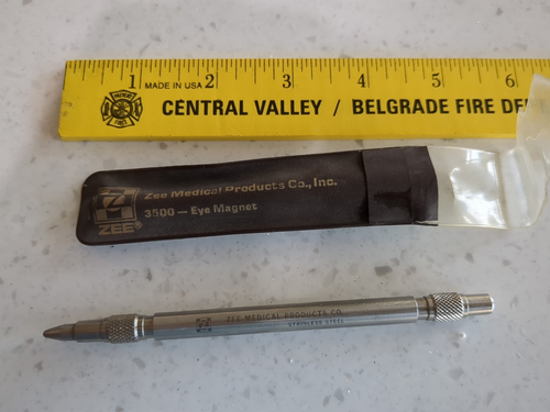 Zee Medical Dual-End Eye Magnet & Loop Medical First Aid w/Case - 3500 ...