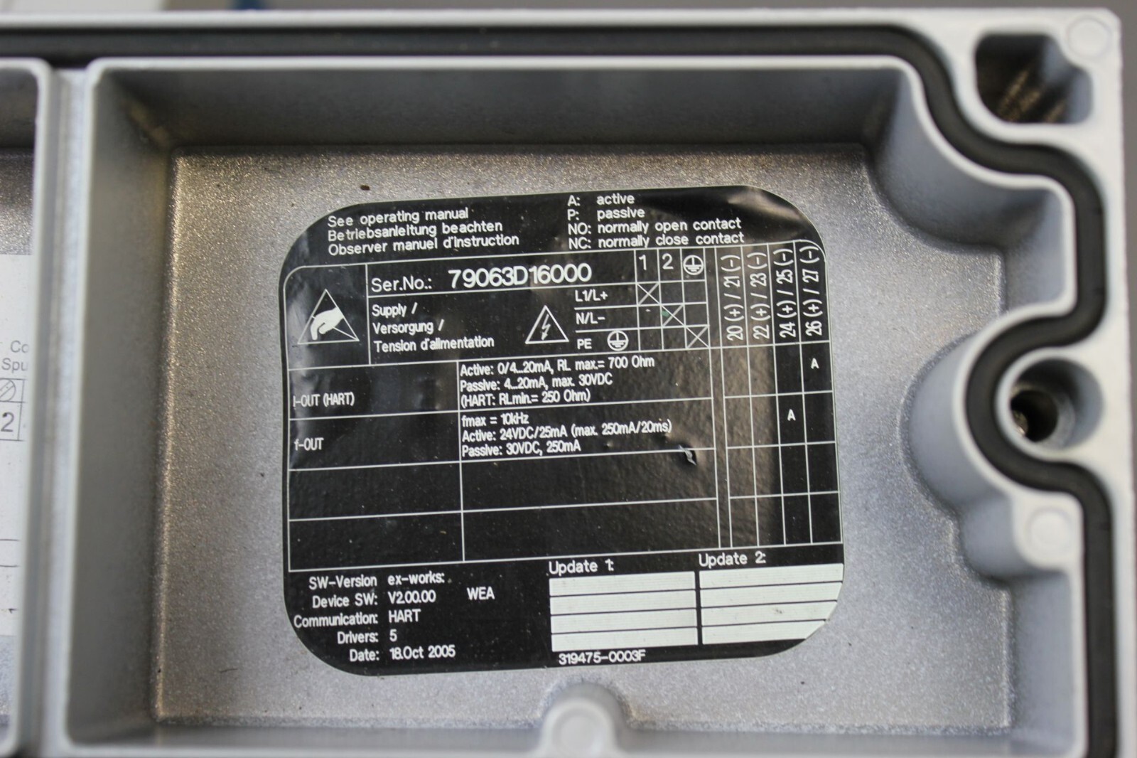 ENDRESS HAUSER PROMAG 53 FLOW METER TRANSMITTER 53H50-1F0B1AC5BBAA | eBay