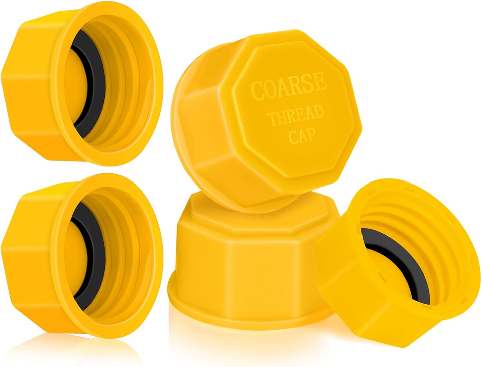 Gas Can Cap Replacement, Gas Can Caps for Gasoline 5 Gallon with Coarse ...
