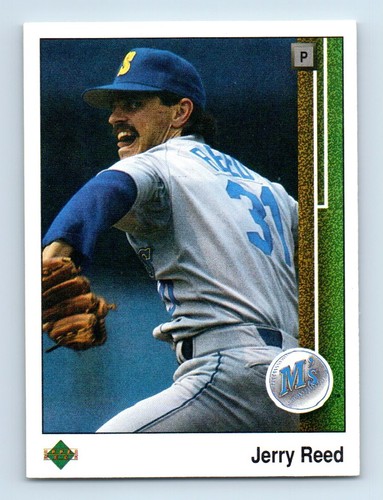 1989 Upper Deck Jerry Reed Seattle Mariners #529 | eBay