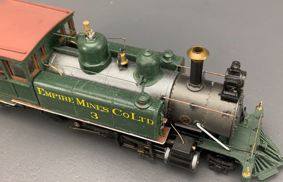 On3 2-8-2T Outside Frame Steam Locomotive Empire Mining Co #9 Custom ...