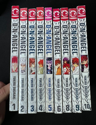 DN Angel Series Set Manga Book Lot Vol 1-6, 8-10 English Yukiru ...