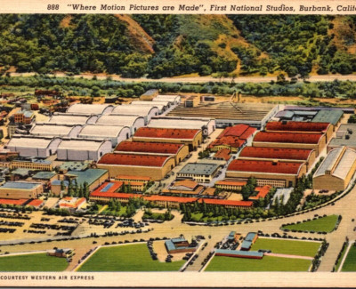 First National Studios Burbank California MOVIE STUDIO Vintage Postcard ...