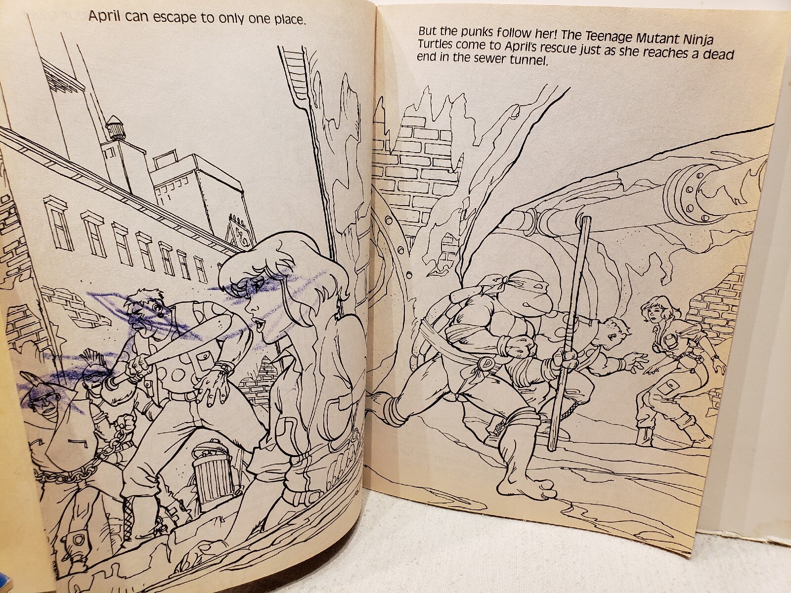 April Oneil Coloring Pages