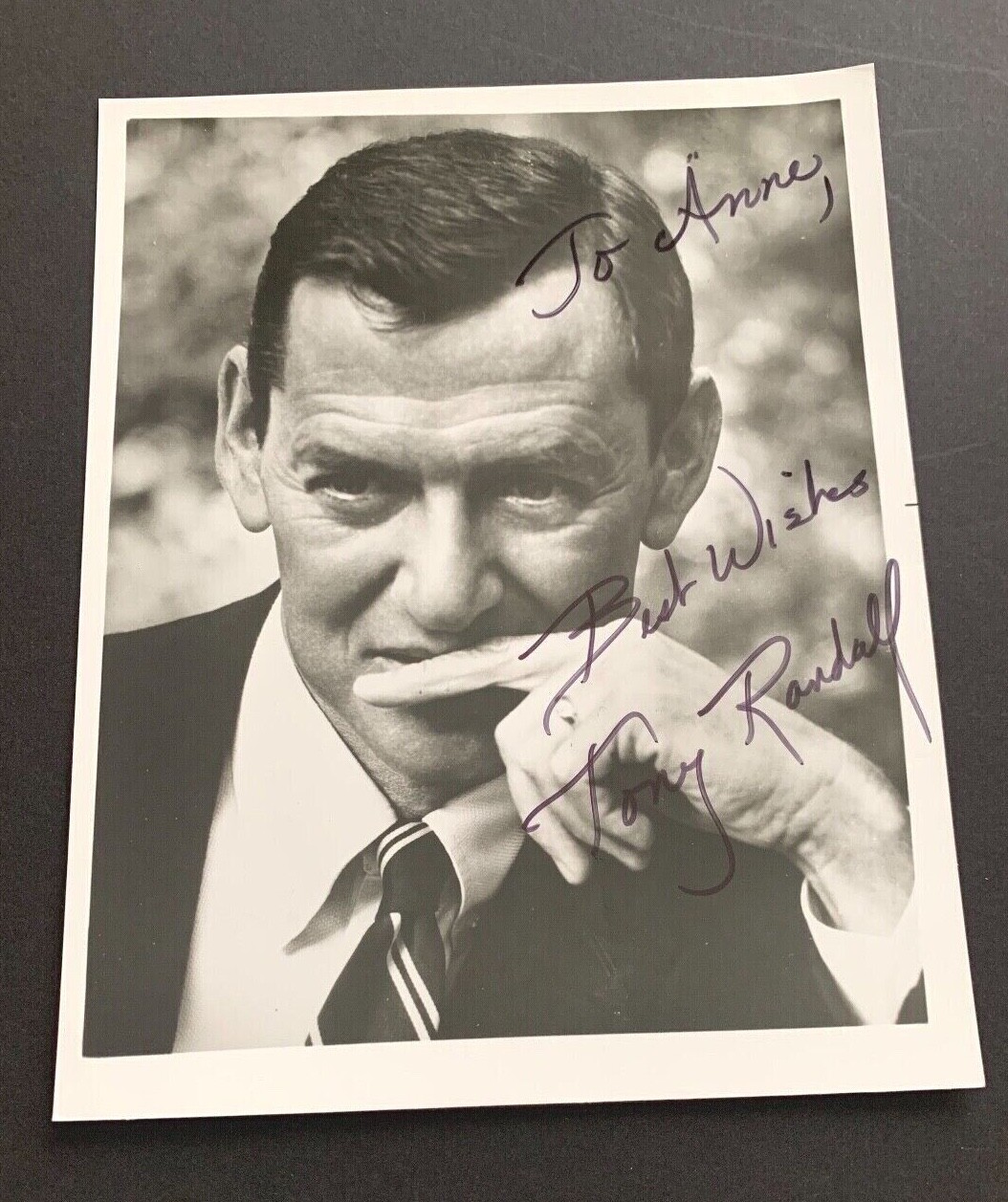 TONY RANDALL († 2004) signed Foto 20x25 Autogramm/autograph | eBay.de