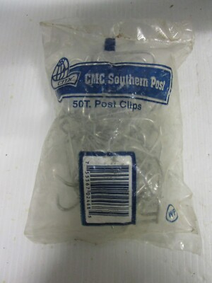 Cmc Steel - Southern Post CLIPS T-Post Clips , Galvanized, 50 Total | eBay