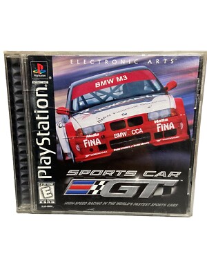PS1 Sports Car Gt (Sony Playstation 1 ps1) Electronic Arts Complete ...