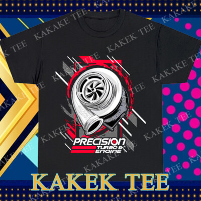 New Precision Turbo & Engine Logo T-Shirt Funny Size S to 5XL | eBay