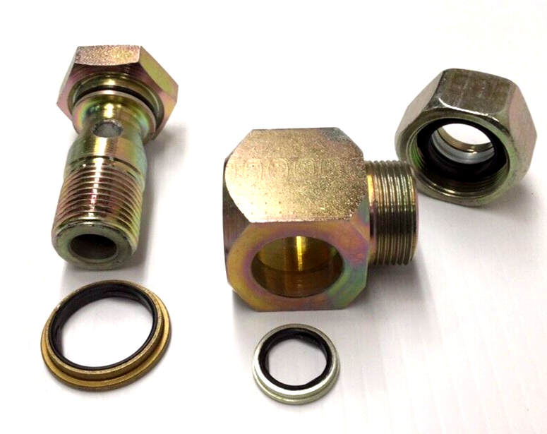 Parker WH18ZLRKDSA3C Banjo Elbow Fitting 18mm Tube EO ST 18-L Nut | eBay