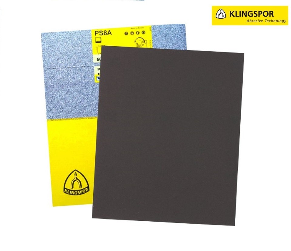 HIGH QUALITY WET AND DRY SANDPAPER 60 - 7000 GRIT KLINGSPOR SAND PAPER ...