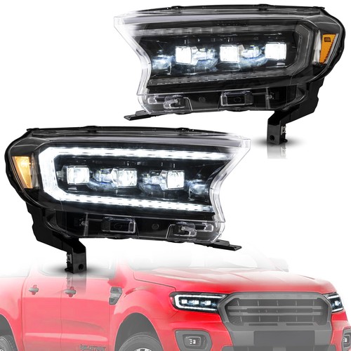 VLAND Full LED Headlights For Ford Ranger（T6) 2019-2021 W/Sequential ...