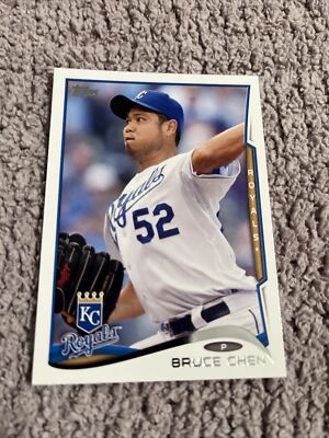2014 Topps Series 1 Kansas City Baseball Card #151 Bruce Chen | eBay