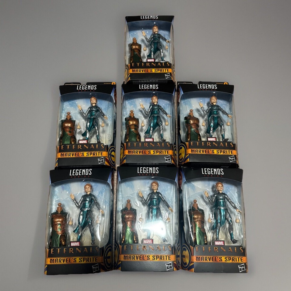 SPRITE Marvel Legends MCU The Eternals Gilgamesh BAF 2021 6" LOT Of 7 ...