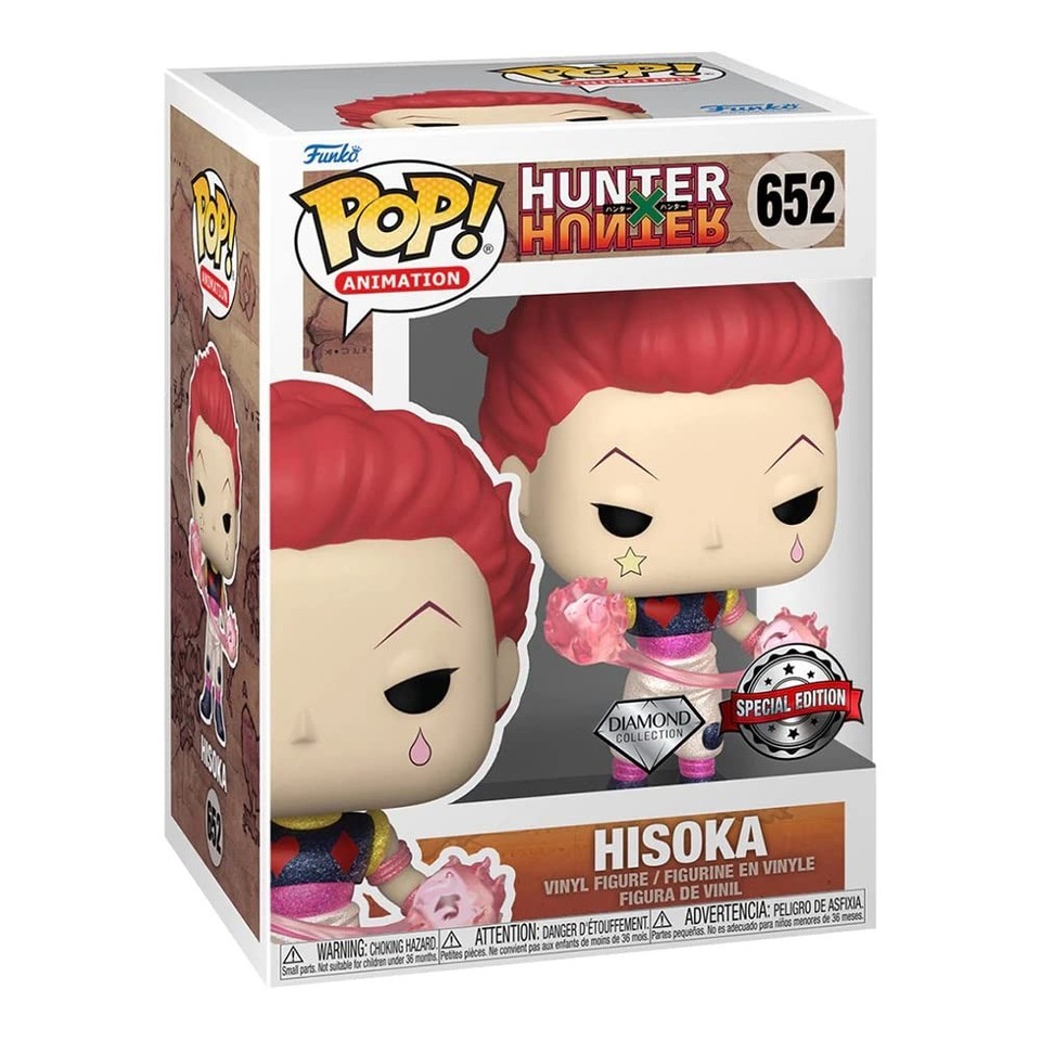 Funko Hunter X Hunter Diamond Collection Pop! Animation Hisoka Vinyl ...
