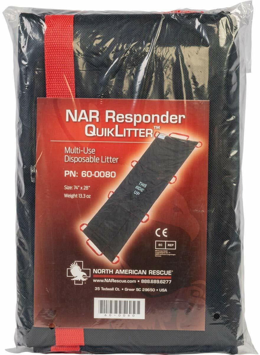 NAR Responder Quiklitter Cost Effective Emergency Carry Litter 60-0080 ...