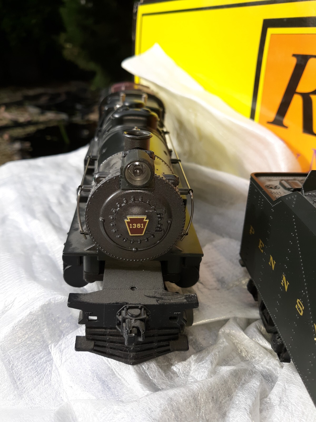 Rail King MTH 30-1115-1 Pennsylvania 4-6-2 O GAUGE TRAIN LOCOMOTIVE TOY ...