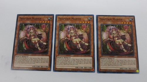 3x TRAPTRIX MANTIS 1ST EDITION SDBT-EN045 COMMON YUGIOH NM / UNPLAYED | eBay