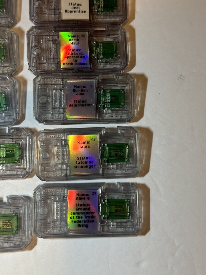 Star Wars Episode 1: PHANTOM MENACE Electronic Chip Reader (Lot Of 3 ...