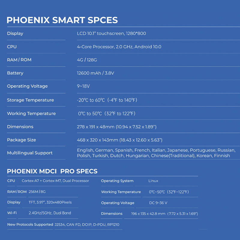 2026 TOPDON Phoenix Smart & Scope Ultra Vehicle Diagnostic Scan ...