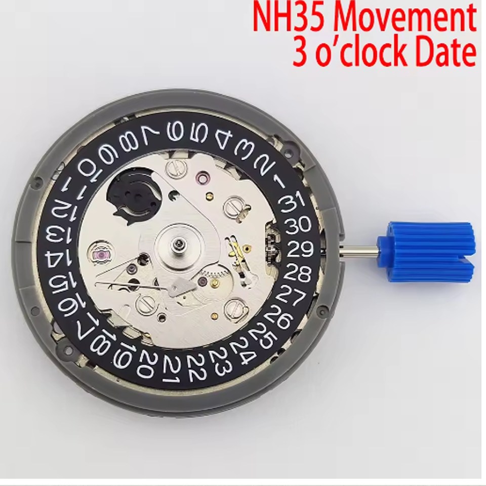 Japan S TMI 24 Jewels NH35A High Accurac Automatic Mechanical Movement ...