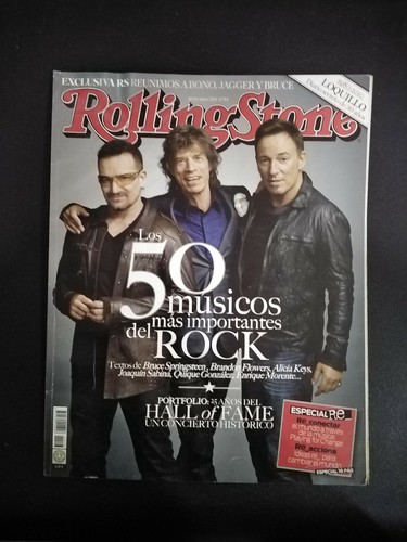Rolling Stone Magazine Nº 123 2010 Bruce Springsteen Brandon Flowers ...