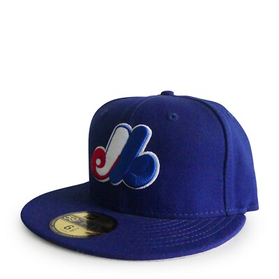 New Era Montreal Expos MLB Retro Fitted Cap Gray UV | eBay