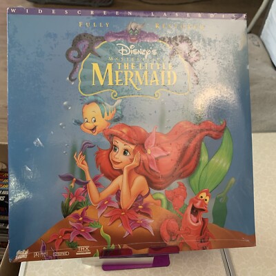The Little Mermaid : Widescreen Laserdisc Disney Home Vid(19) Restored ...