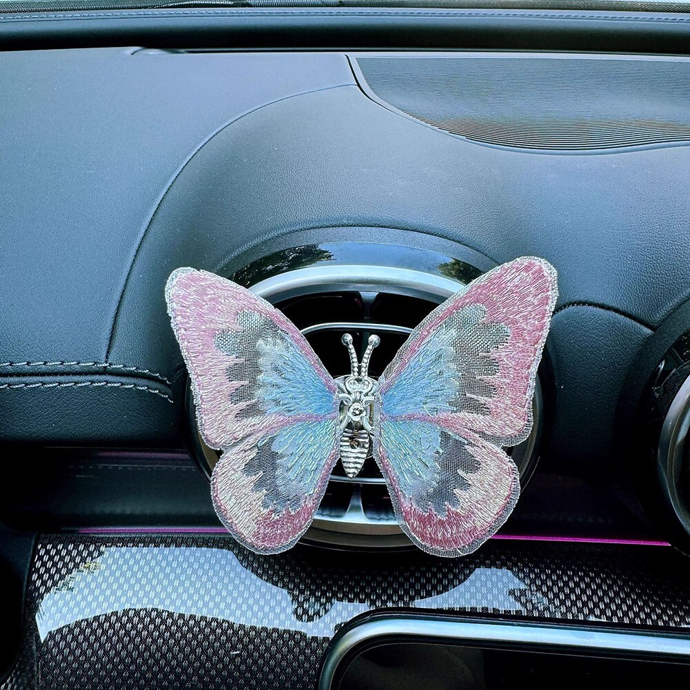 Delicate Butterfly Design Elegant Automotive Interior Accessories ...