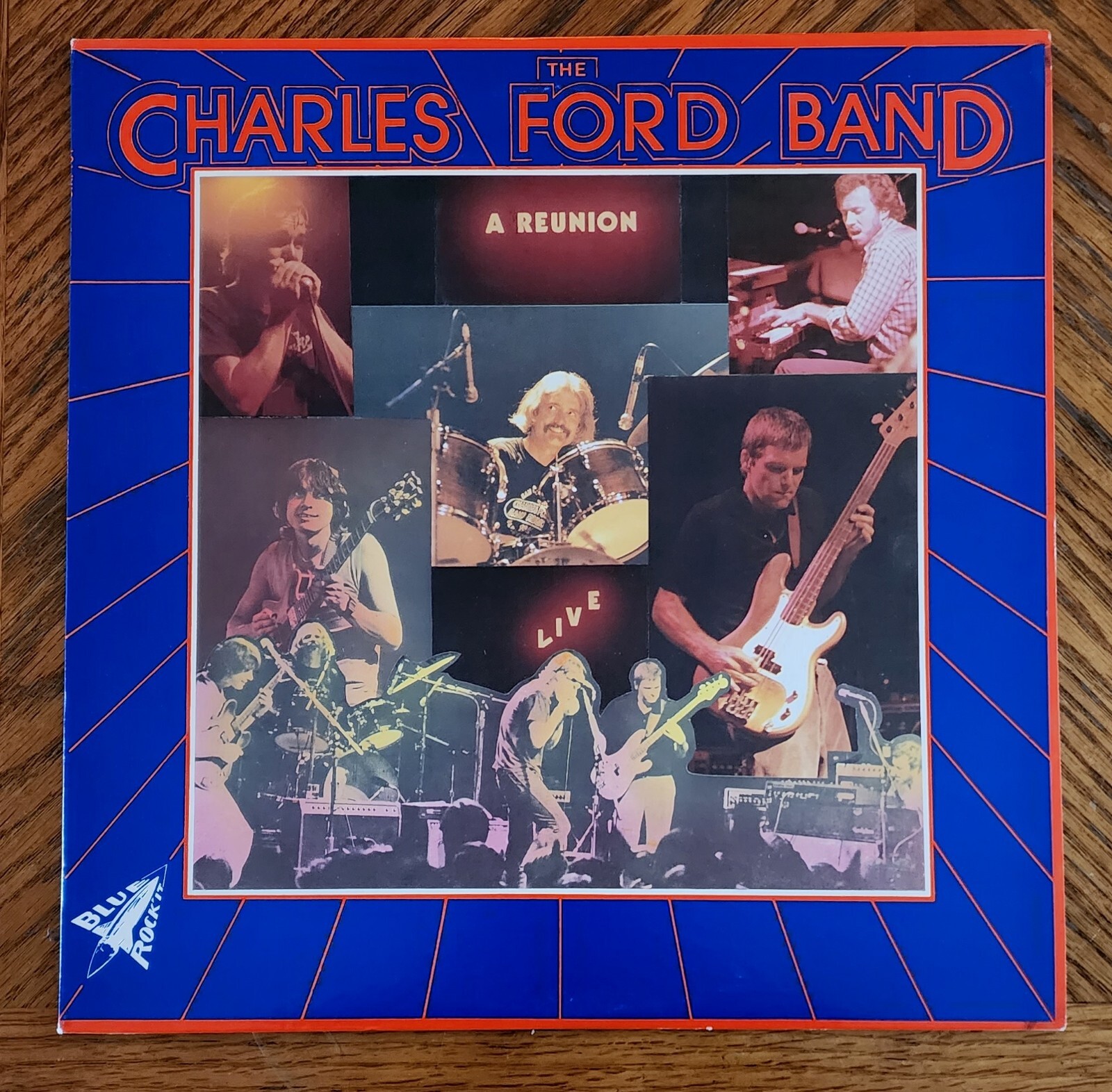 CHARLES FORD BAND / A REUNION ~ Original 1983 Blue Rock'it Album ~ NEAR ...