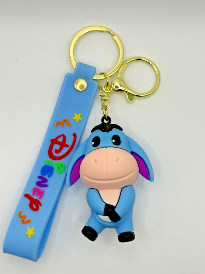 Adorable Disney Cartoon Character EEYORE KeyChain Gift Party *New* UK ...