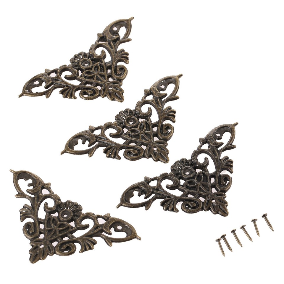 4Pcs Vintage Farmhouse Floral Pattern Corner Protector Guards Edge ...