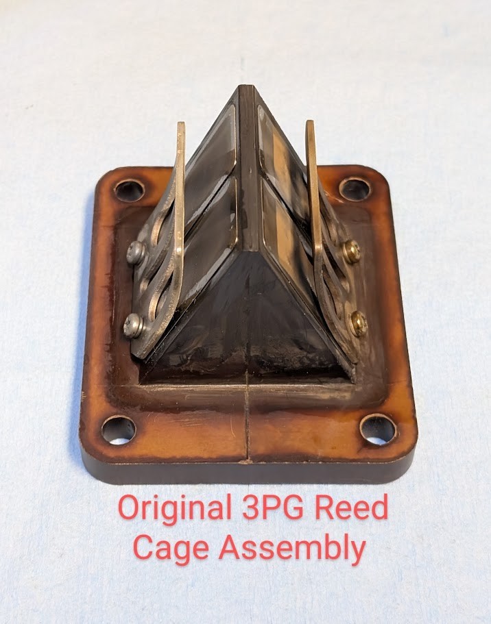 EZGO 3PG Reed Valve Cage Assembly 24510-G1 Robins 2 - Cycle ALL NEW ...