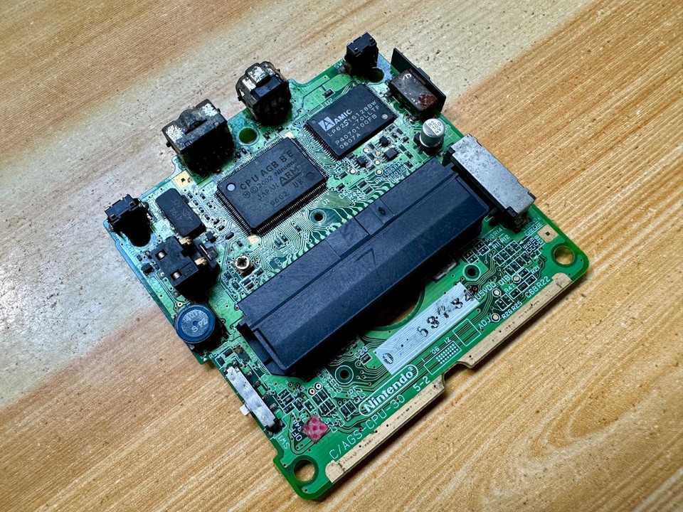 Nintendo Gameboy Advance SP AGS001 Handheld Motherboard Unit - Parts or ...