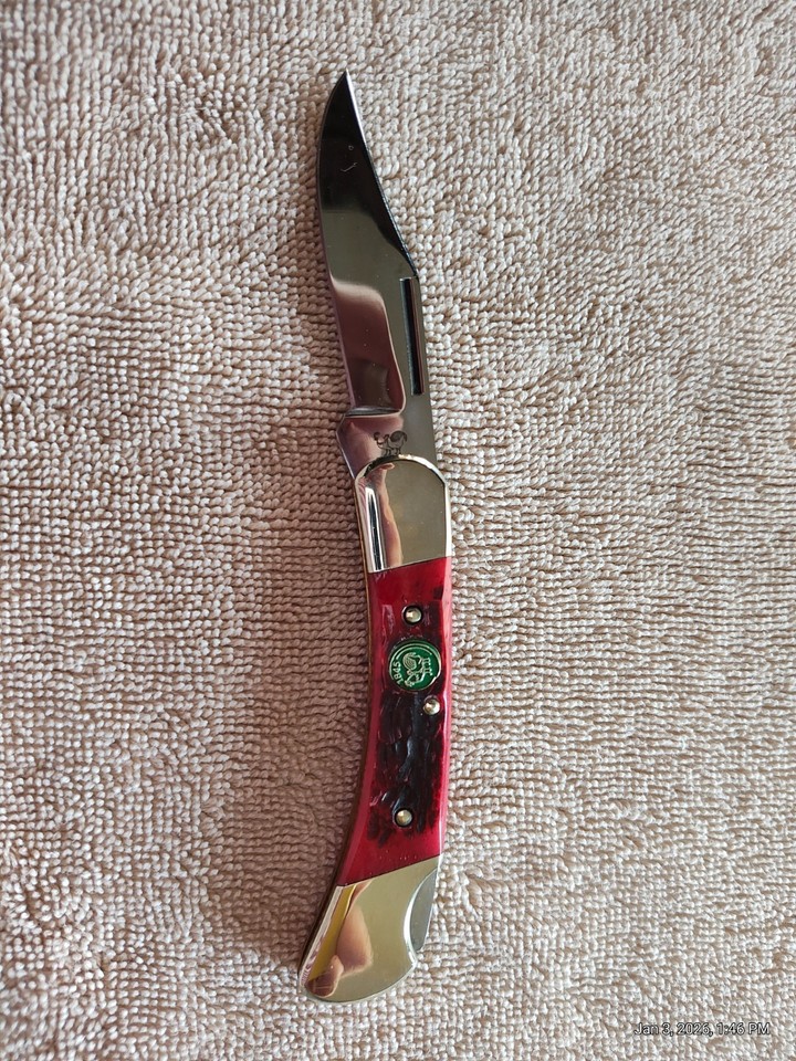 hen rooster knife germany lock back 351 RPB new with box, never used ...