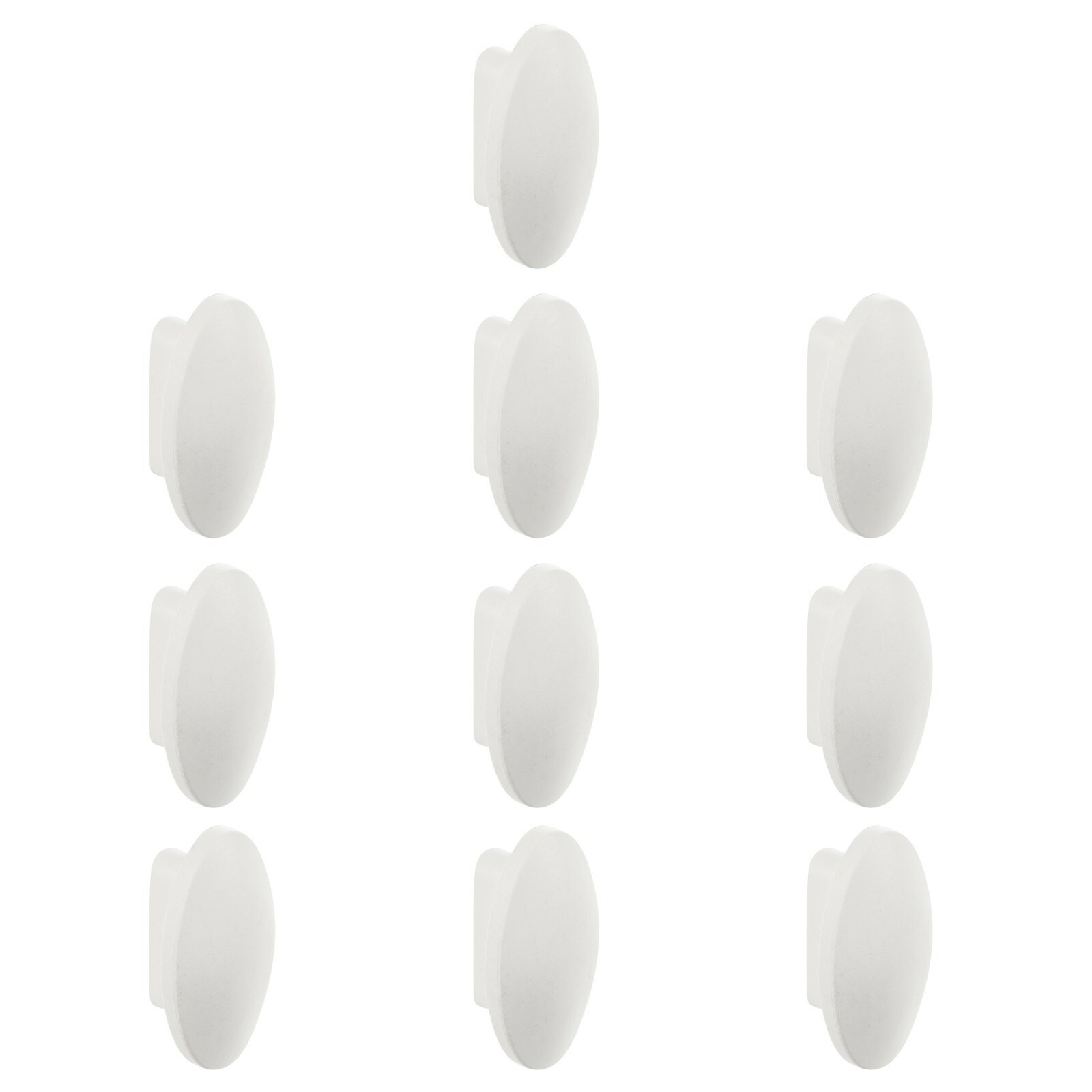 Plastic Door Knobs Handles Drawer Cupboard Pull Furniture Cabinet Small ...