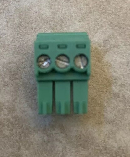 3 pin - 5mm / Terminal Block Connector - Crestron, Speakercraft, Niles ...