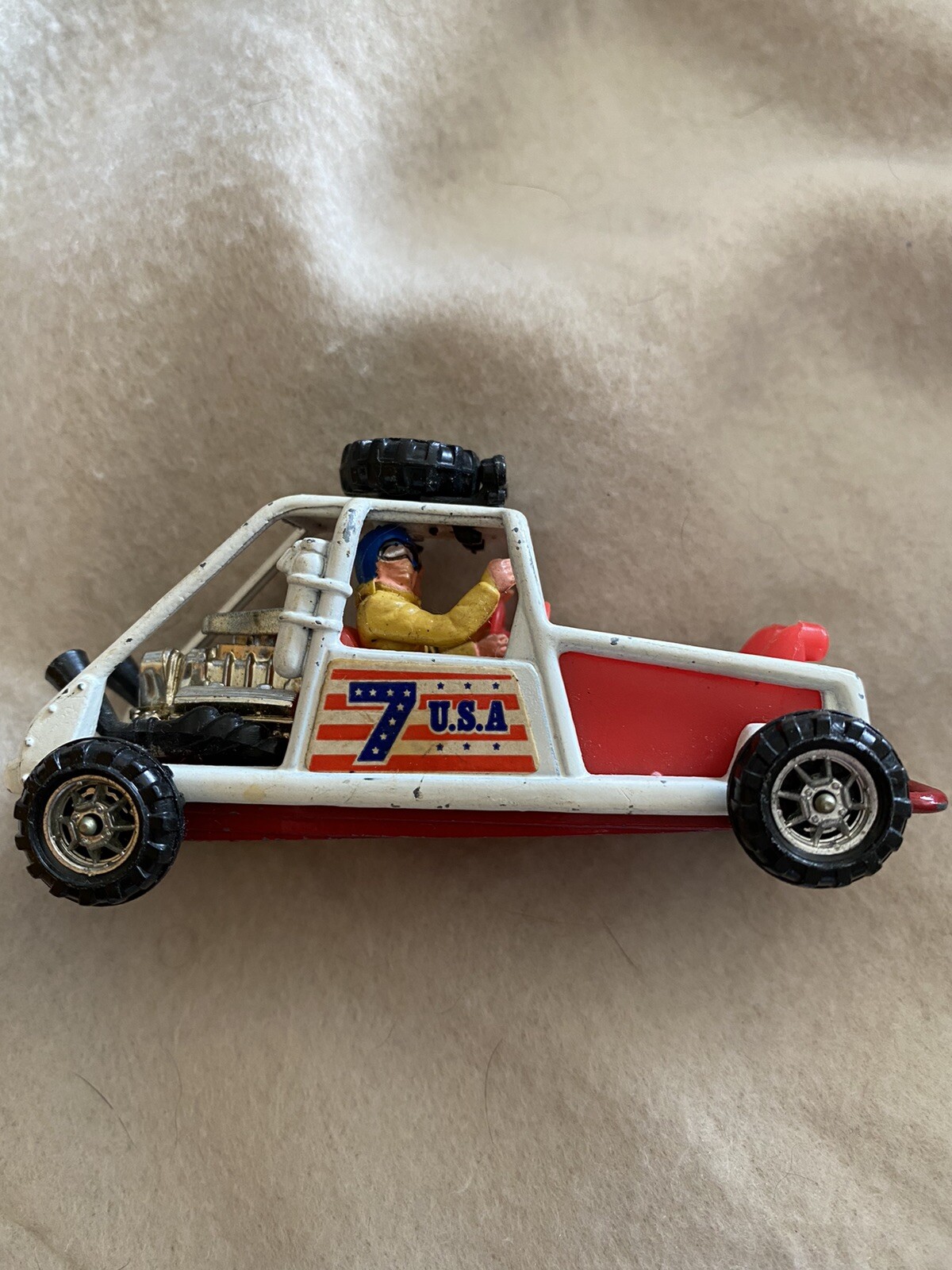 Vintage Corgi Toys Whizz Wheels US Racing Dune Buggy Car Metal Red ...