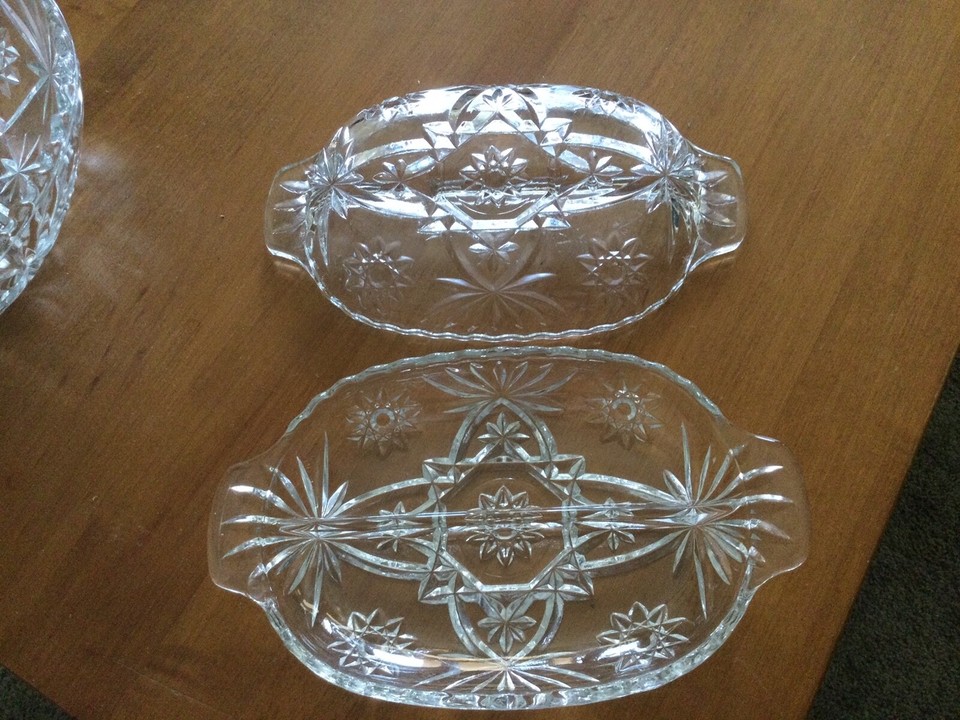 Vintage Anchor Hocking Prescut Star Pattern Large Collection of ...