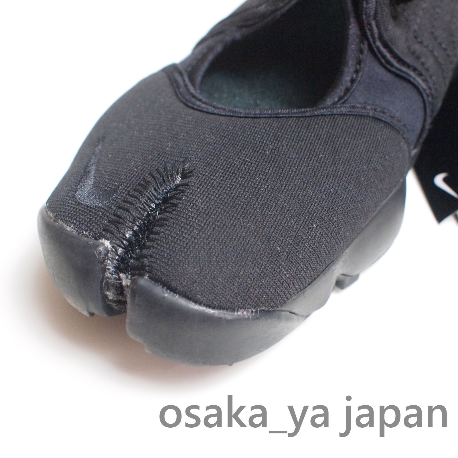 [Fast Delivery] Nike WMNS Air Rift Triple Black TABI Shoes Sneaker ...