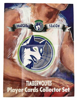 1989-90 Minnesota Timberwolves Burger King Inaugural Folder & Cards ...