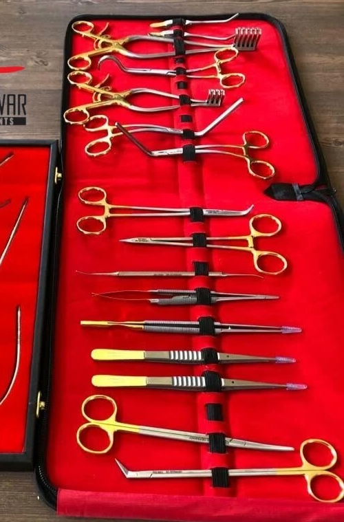 16-Piece Microvascular Surgical Instrument Set – Premium German ...