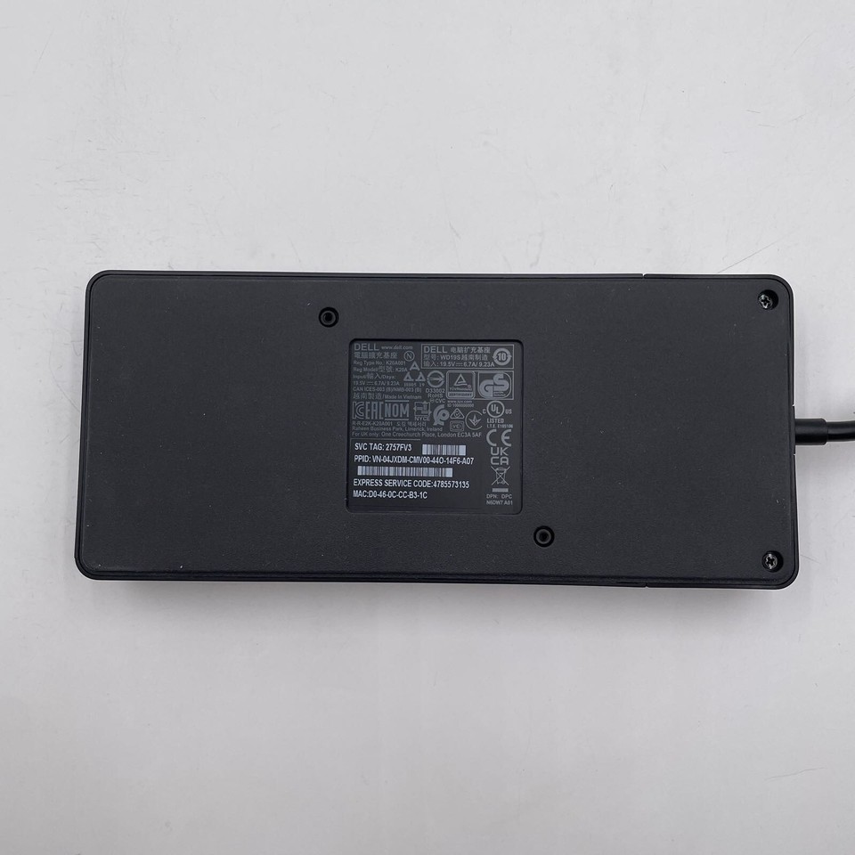 Dell WD19S Docking Station with 130W Power Adapter (WD19S130W) | eBay