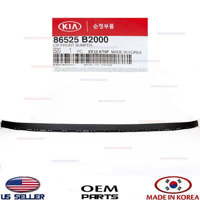 Genuine Front Bumper Lower Spoiler Chin Lip ⭐OEM⭐ Kia Soul 2014-2016 ...