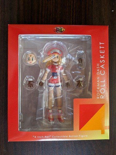 Mega man Dash Roll Caskett Sentinel 4 Inch Nel Action Figure Toy Hobby ...