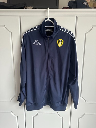 mens Leeds united Kappa retro football tracksuit top size XXL | eBay UK